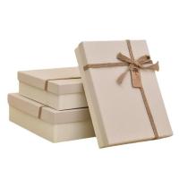 China Matt / Glossy Lamination Rigid Cardboard Packaging Boxes For Apparel And Shoes for sale