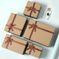 China Cardboard Present Boxes Sturdy Luxury Gift Boxes With Lids For Graduation Celebration for sale