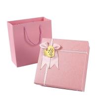 China Rigid Cardboard Paper Carton Packaging Christmas Cosmetic Luxury Gift Bags and Boxes for sale