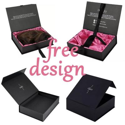 China Magnetic Folding Packaging Box For Garments Shoes Wigs Cosmetics Jewellery for sale