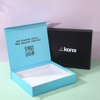 China Solid Color Magnetic Packaging Box Matt Laminated Foldable Rigid Cardboard Gift Box for sale