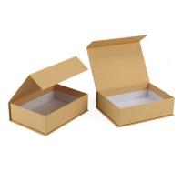 China Matt Laminated Rigid Foldable Cardboard Magnetic Box For Wedding Grown Hot Stamping for sale