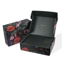 China E Commerce Business Folding Gift Box Cardboard Carton Box Corrugated Rigid Paper Mailers for sale