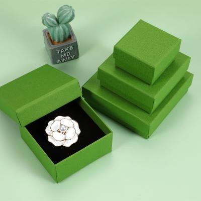 China Cardboard Paper Lid And Base Gift Box Packaging Luxury Jewelry Box With Foam Insert for sale
