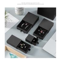 China Slider Drawer Paper Box For Jewelry Set Earrings Necklace Packaging for sale