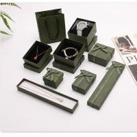 China Cardboard Rigid Ring Earring Necklace Jewelry Watch Gift Box Custom Printing for sale
