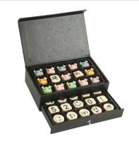 China Black Art Paper Customized Gift Box Magnetic Packaging Boxes For Food And Candy for sale