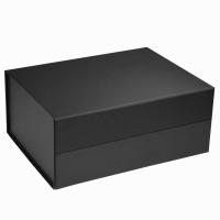 China Middle Pink Folding Gift Box Book Shaped Paper Rigid Packaging Box Matt Lamination for sale