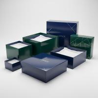 China Premium Gift Box Packaging with Glossy and Matte Lamination Featuring Magnetic Closure for Jewelry for sale