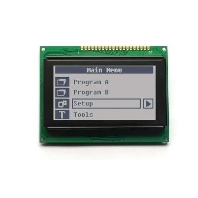 China 128x64 Graphic LCD Display Module 12864 Pixel Screen for Industrial Control Panels and Instrumentation for sale