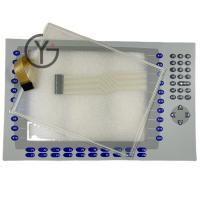 China Touch Screen Glass with Membrane Keypad 265x202.5mm for PanelView Plus 1250 2711P-B12C4A9 for sale