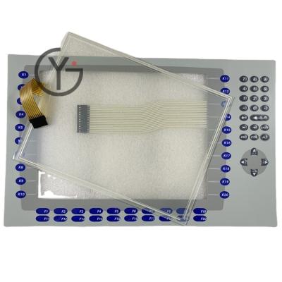 China Touch Screen Glass with Membrane Keypad 265x202.5mm for PanelView Plus 1250 2711P-B12C4A9 for sale