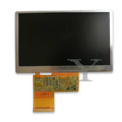 China LMS430HF02 4.3 Inch TFT LCD Display Panel 480×272 Resolution 500cd/m² Brightness Industrial Grade for sale