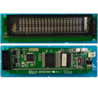 China 20T201DA1 LCD 2002 20X2 Vacuum Fluorescent Display for sale