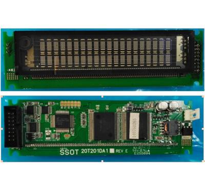 China 20T201DA1 LCD 2002 20X2 Vacuum Fluorescent Display for sale