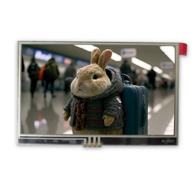 China 4-wire Resistive Touch 480*272 Touch Panel LQ043T1DG01 4.3 Inch / Lcd Panel for sale