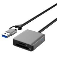 China CE USB Type C OTG Card Reader USB A Card Reader Cable 20CM for sale