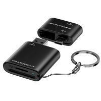 China UHS-II SD TF Card Reader Multi Functional USB OTG Card Reader for sale