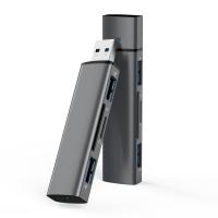 China ROHS USB C Charging Hub 2In1 With USB 3.0 Card Reader OEM ODM for sale