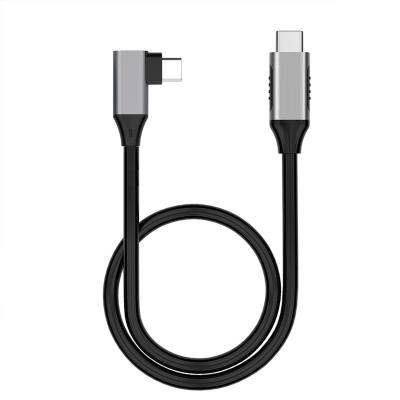 China 90 Degree USB Cable Adapter OEM ODM Type C Male To Male Cable for sale