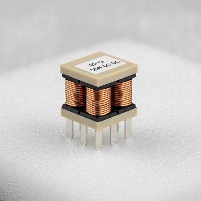 China Compact Miniature EP13 SMD High Frequency Transformer 50W for DC-DC Converter Modules for sale