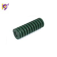 China 75x118mm Green Epoxy Paint Metal Spiral Spring Clutch Pedal Spring 0.05-20mm Wire for sale