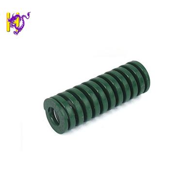 China 75x118mm Green Epoxy Paint Metal Spiral Spring Clutch Pedal Spring 0.05-20mm Wire for sale