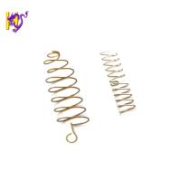China HEZHI Customized Music Wire Torsion Coil Springs Nickel Plating 0.05-20mm for sale