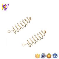 China HEZHI Customized Music Wire Torsion Coil Springs Nickel Plating 0.05-20mm for sale