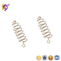 China HEZHI Customized Music Wire Torsion Coil Springs Nickel Plating 0.05-20mm for sale