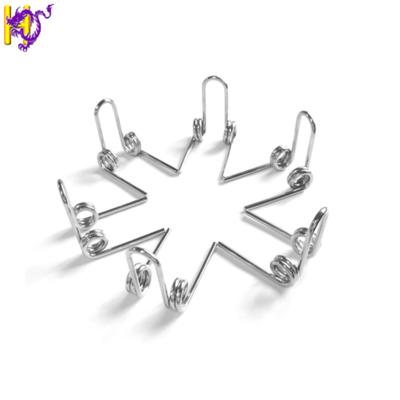 China Customized 1.2mm Stainless Steel Torsion Spring For LED Downlights for sale
