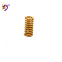 China Alloy Steel Die Spring Extra Light Load Yellow 0.05-20mm Wire Diameter Custom for sale