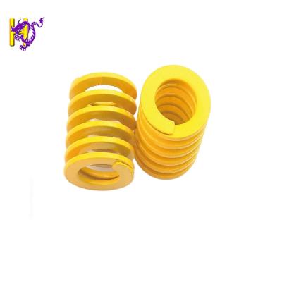 China Alloy Steel Die Spring Extra Light Load Yellow 0.05-20mm Wire Diameter Custom for sale