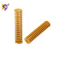 China Alloy Steel Die Spring Extra Light Load Yellow 0.05-20mm Wire Diameter Custom for sale