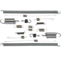China Spring Steel Helical Double Hook Tension Springs 20mm Diameter for sale