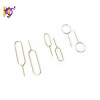 China OEM Stainless Steel Wire Forming Spring Pin 0.1mm-10mm Sim Card Tray Removal Tool for Mobile Phone for sale