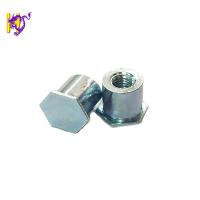 China Self Clinching Blind Hole Rivet Nut Inserts M3 M4 M5 M6 Zinc Plated Carbon Steel for Metal Sheet for sale