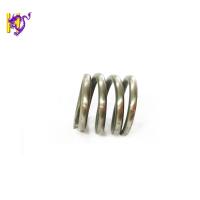 China Custom 1.5mm Titanium Mold Steel Compression Spring Coil With Flat End for sale