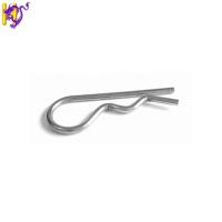 China R Shape Zinc Galvanized Wire Form Spring Metal Spring Clips Pins for sale