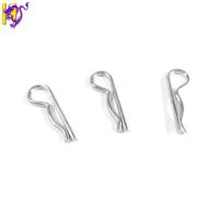 China R Shape Zinc Galvanized Wire Form Spring Metal Spring Clips Pins for sale