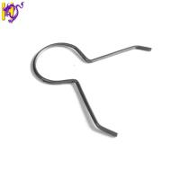 China Customized 4mm Metal Wire Forming Spring Clips Clamp With Zinc Plated for sale