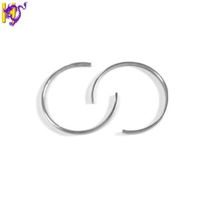 China Small Carbon Steel Zinc Plating Metal C Clips Wireforms Hook Spring for sale