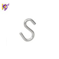China Electroplating Heavy Duty SS302 Metal S Clips Double Hanging Hook Wire Formed for sale
