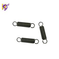 China Black Galvanized Double Hook Tension Spring 0.05mm-20mm Wire Diameter OEM Custom for sale