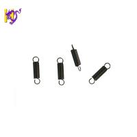 China Black Galvanized Double Hook Tension Spring 0.05mm-20mm Wire Diameter OEM Custom for sale