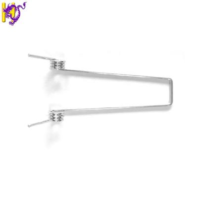 China Stainless Steel Torsion Coil Spring LED Light Spring Clip Replacement for sale