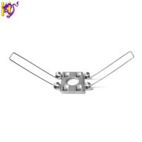 China 4mm Industrial Torsion Coil Spring Double Coil Lighting Torsion Spring for sale
