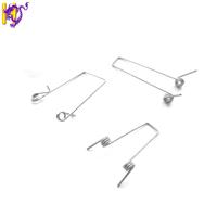 China Stainless Steel Torsion Coil Spring LED Light Spring Clip Replacement for sale