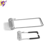China OEM Nickel Plated Downlight Spring Clip Double Torsion Spring For LED Light for sale