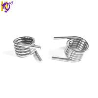 China Light Duty Torsion Coil Spring 2mm Music Wire Nickel Plated Flat Spiral for Industrial Use for sale